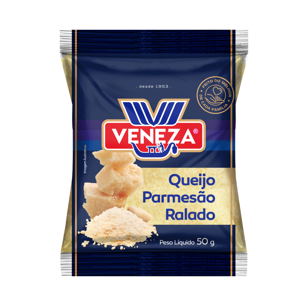 Queijo Parmesão Ralado 50g - Veneza